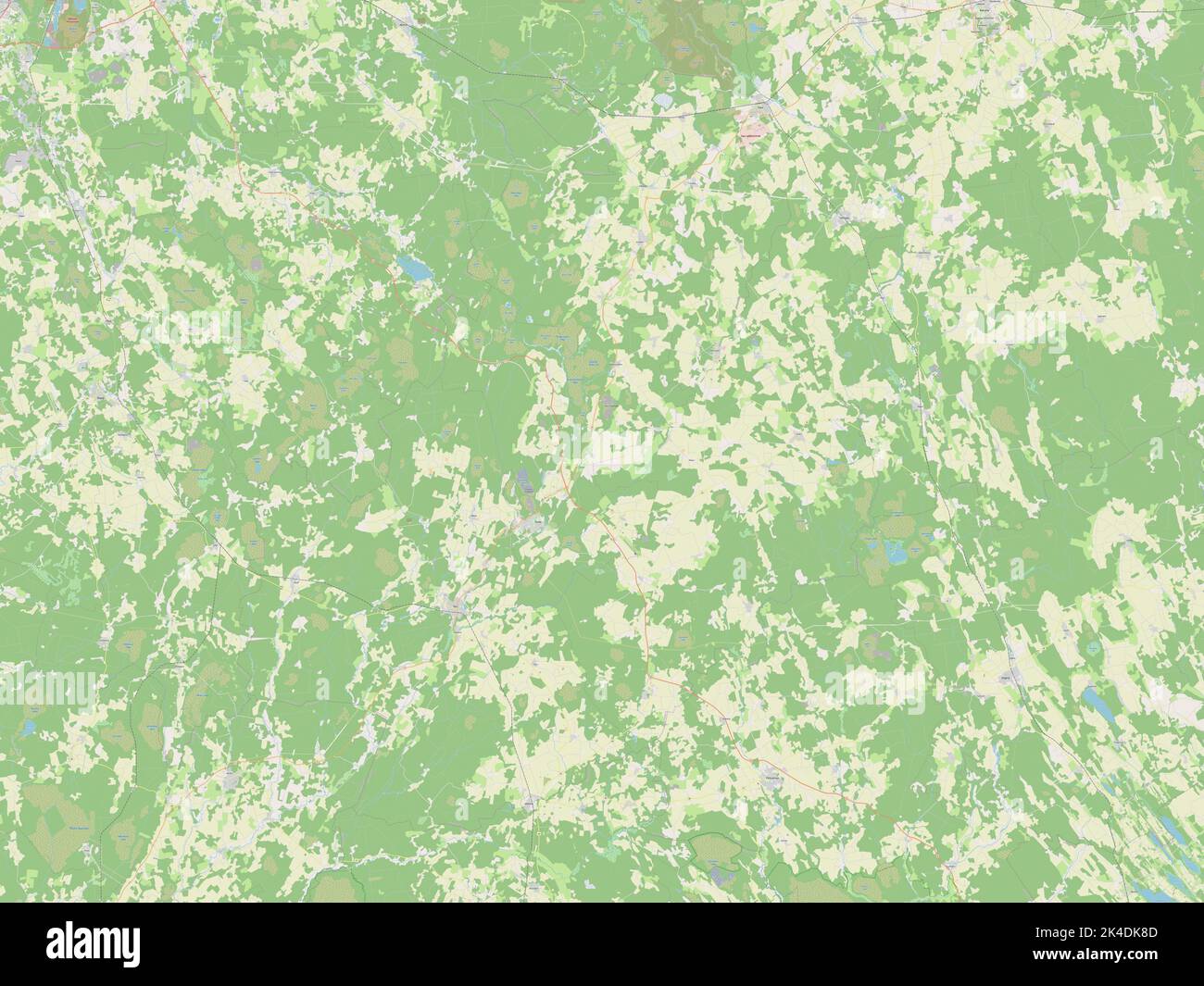 Jarva outline map hi-res stock photography and images - Alamy