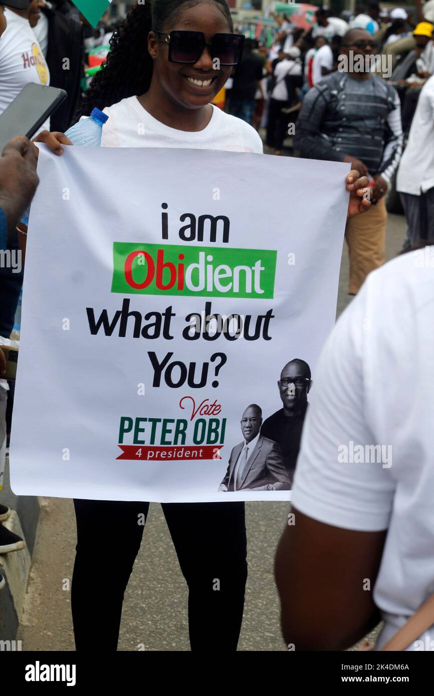 Presidential candidate peter obi hi-res stock photography and images ...
