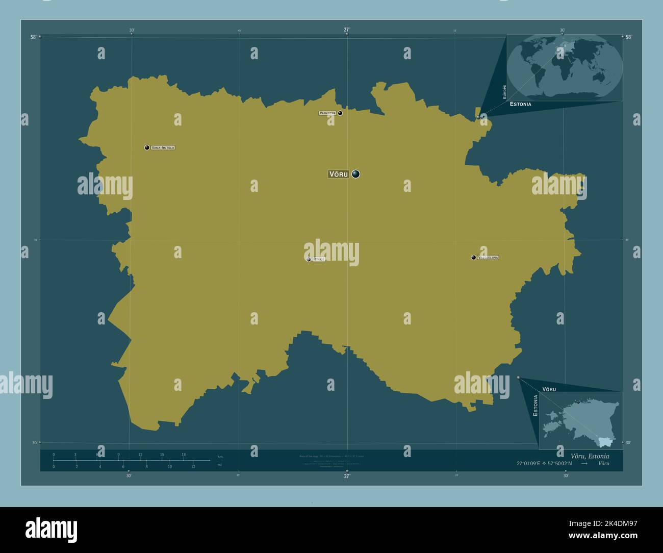 Voru county estonia solid hi-res stock photography and images - Alamy