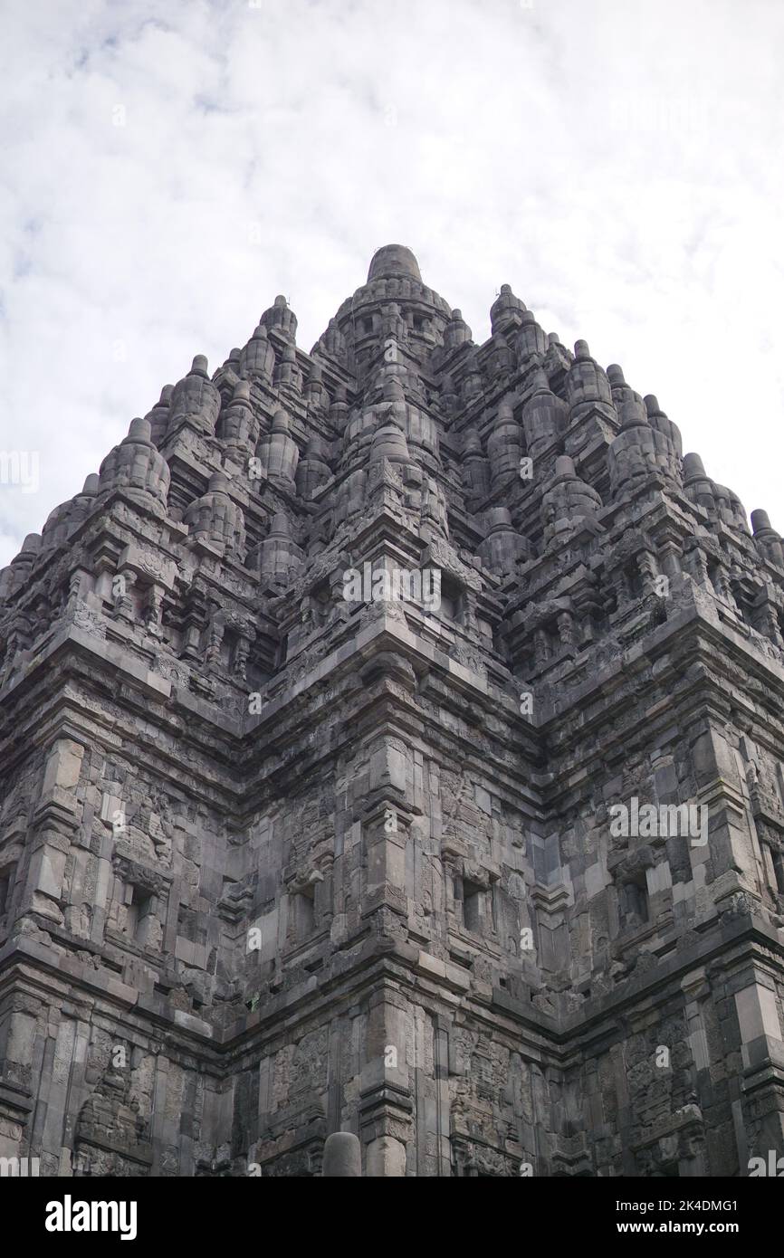 Detailed reliefs and beautiful ornaments on Prambanan Temple. This ...