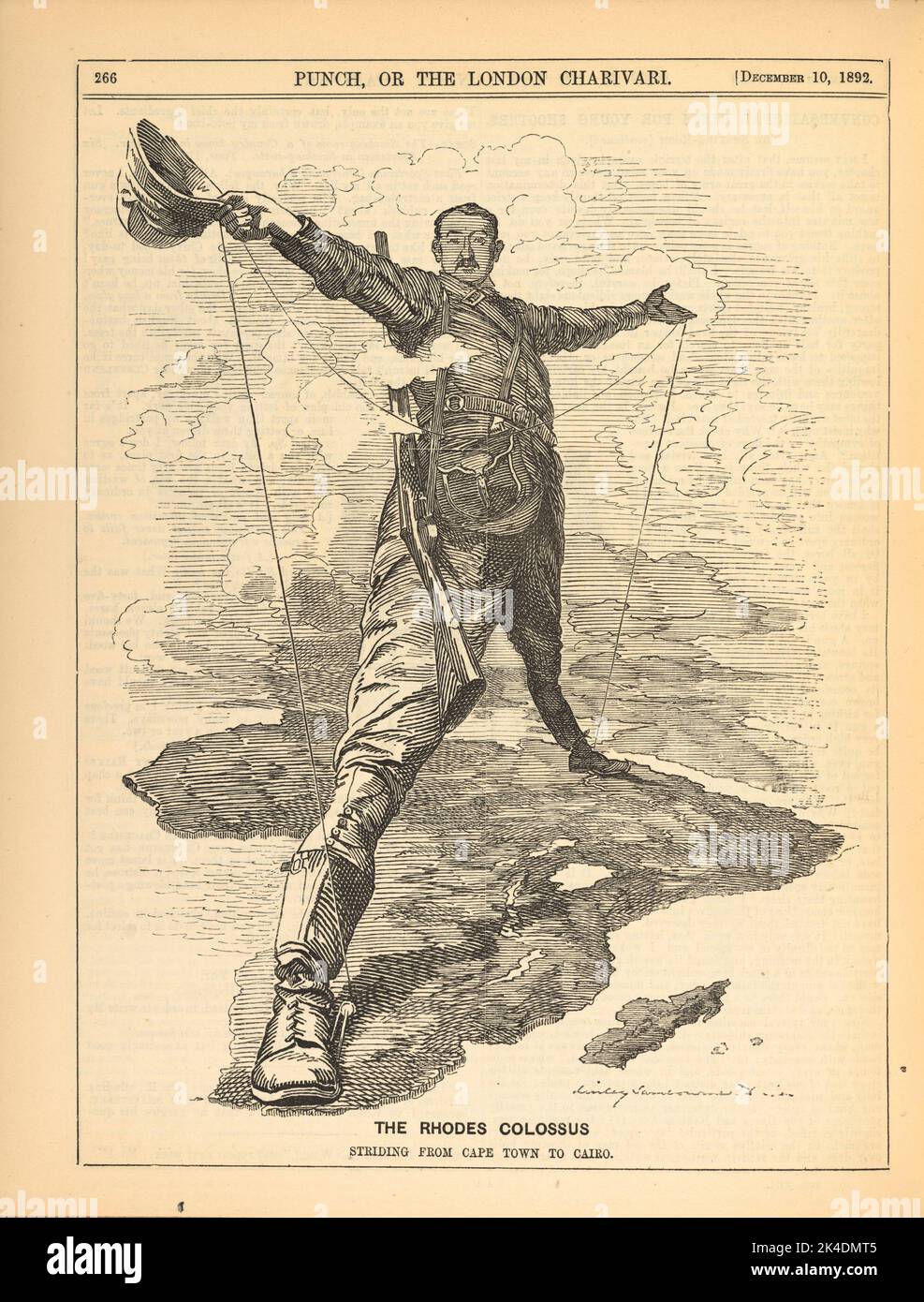 The rhodes colossus cartoon hi-res stock photography and images - Alamy