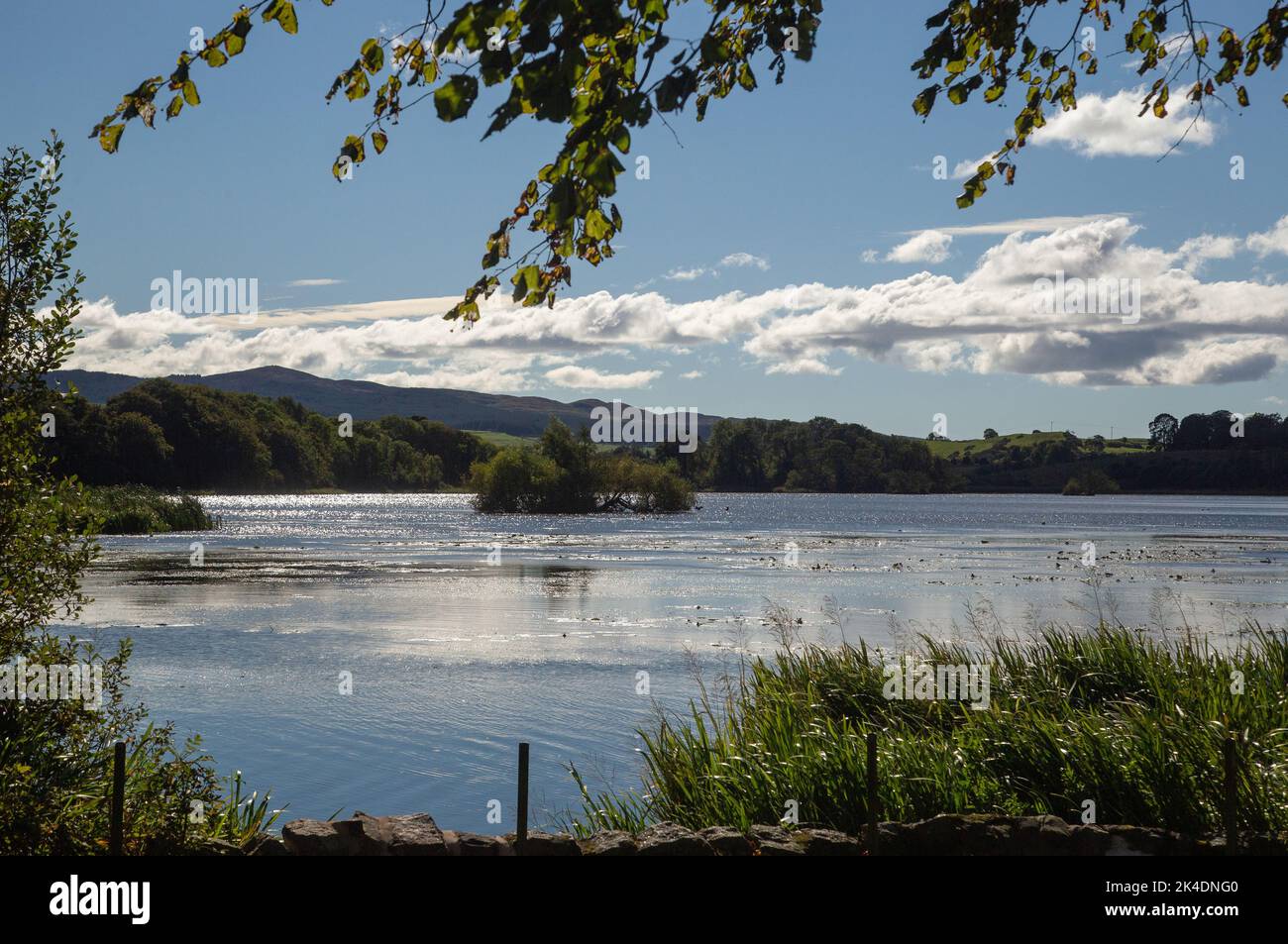 Carlingwark Loch, Castle Douglas, Kirkcudbrightshire, Dumfries ...