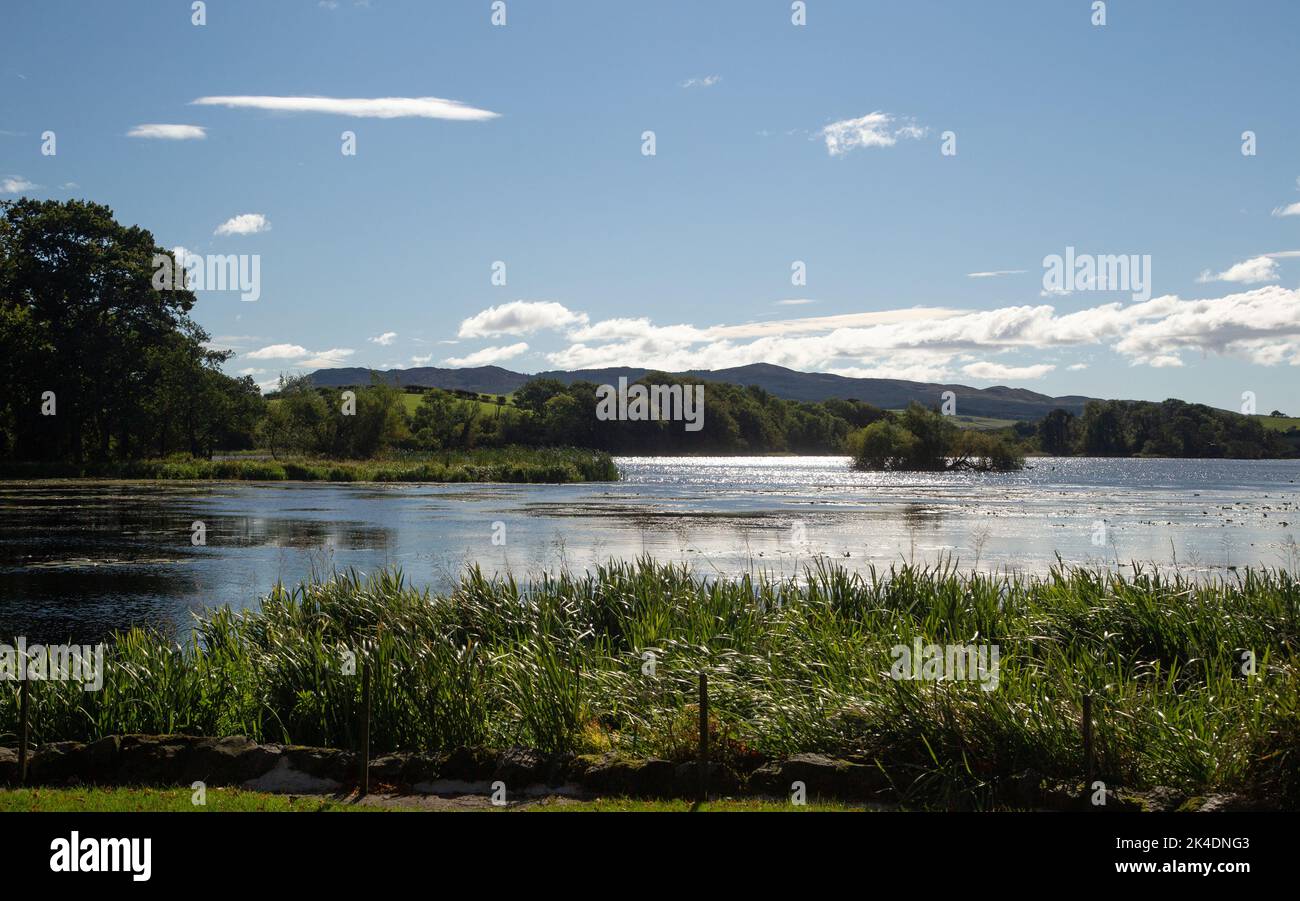 Carlingwark Loch, Castle Douglas, Kirkcudbrightshire, Dumfries ...
