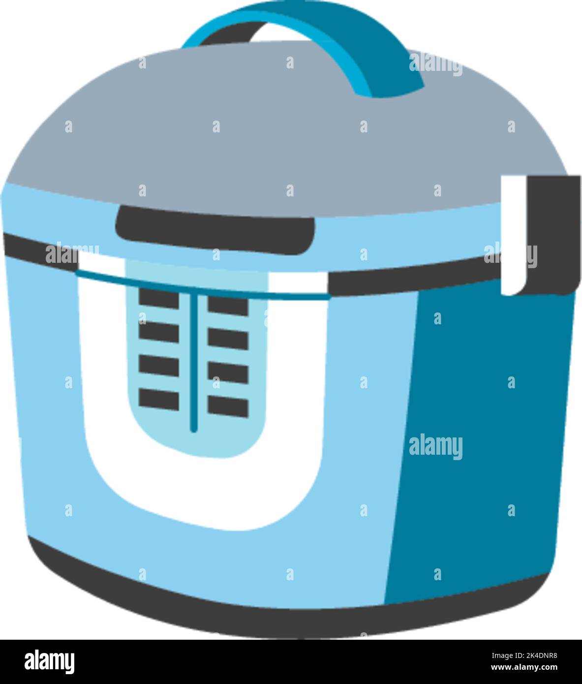 Automatic multicooker Stock Vector Images - Alamy