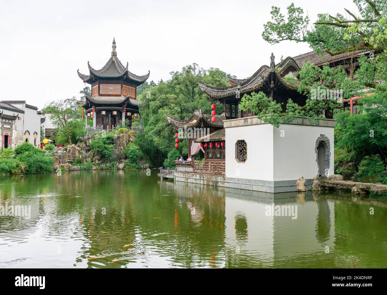 Xi Yuan, an ancient town in Wuyuan County, Shangrao Province, China ...