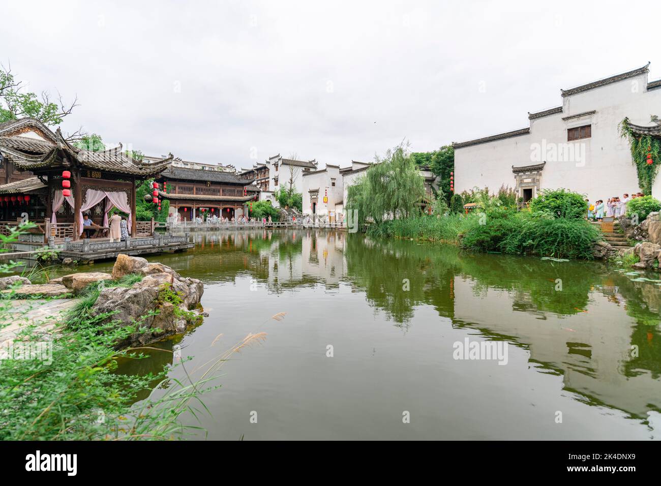 Xi Yuan, an ancient town in Wuyuan County, Shangrao Province, China ...