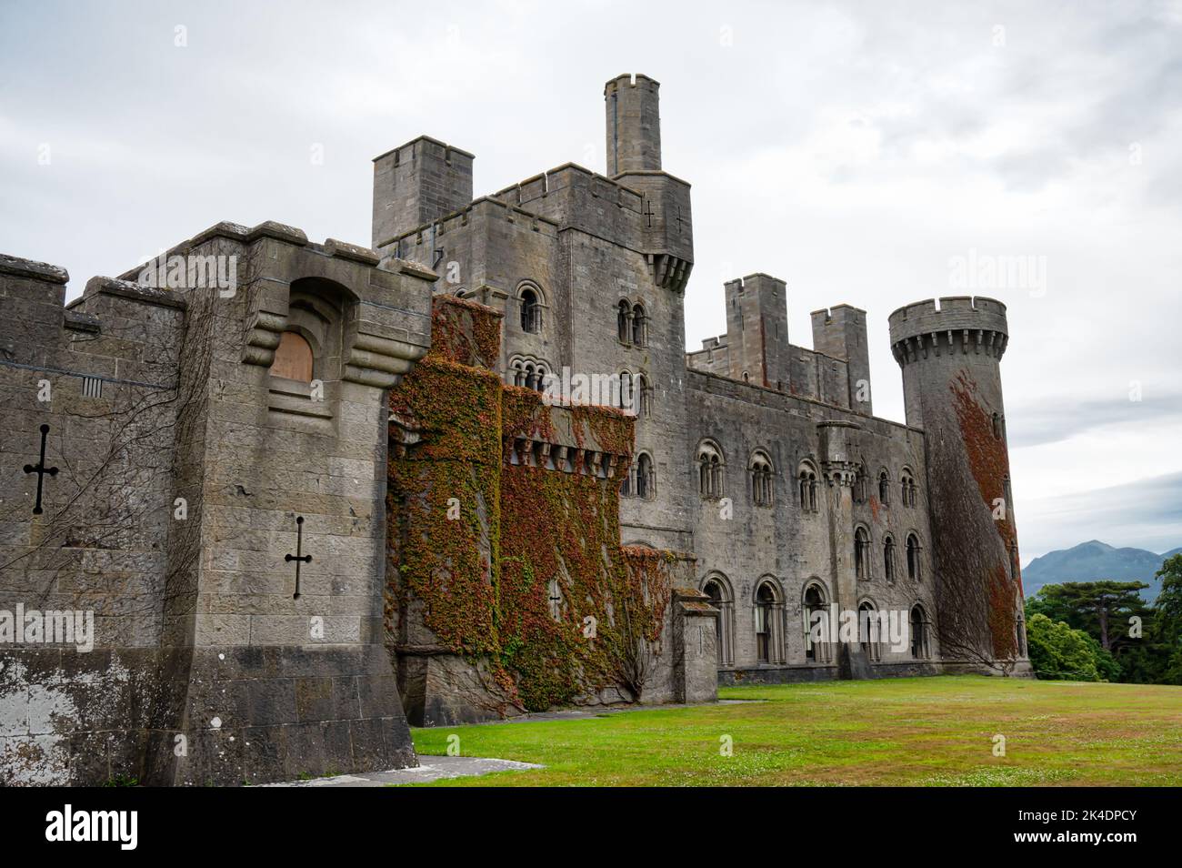 Penrhyn, UK- July 12, 2022: Penrhyn Castle in North Wales Stock Photo ...