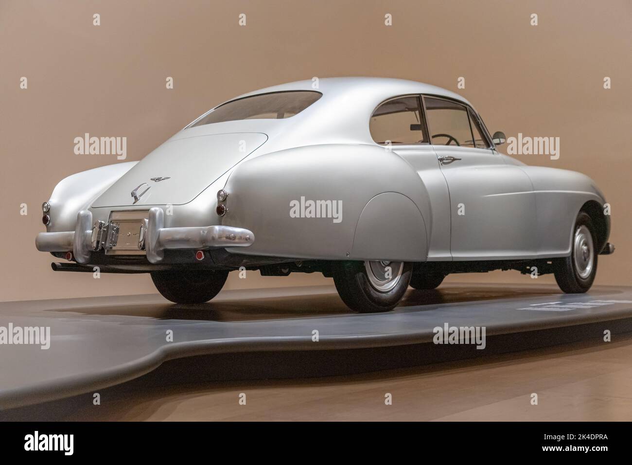 BILBAO, SPAIN-SEPTEMBER 10, 2022: 1953 Bentley R-Type Continental (Rear ...