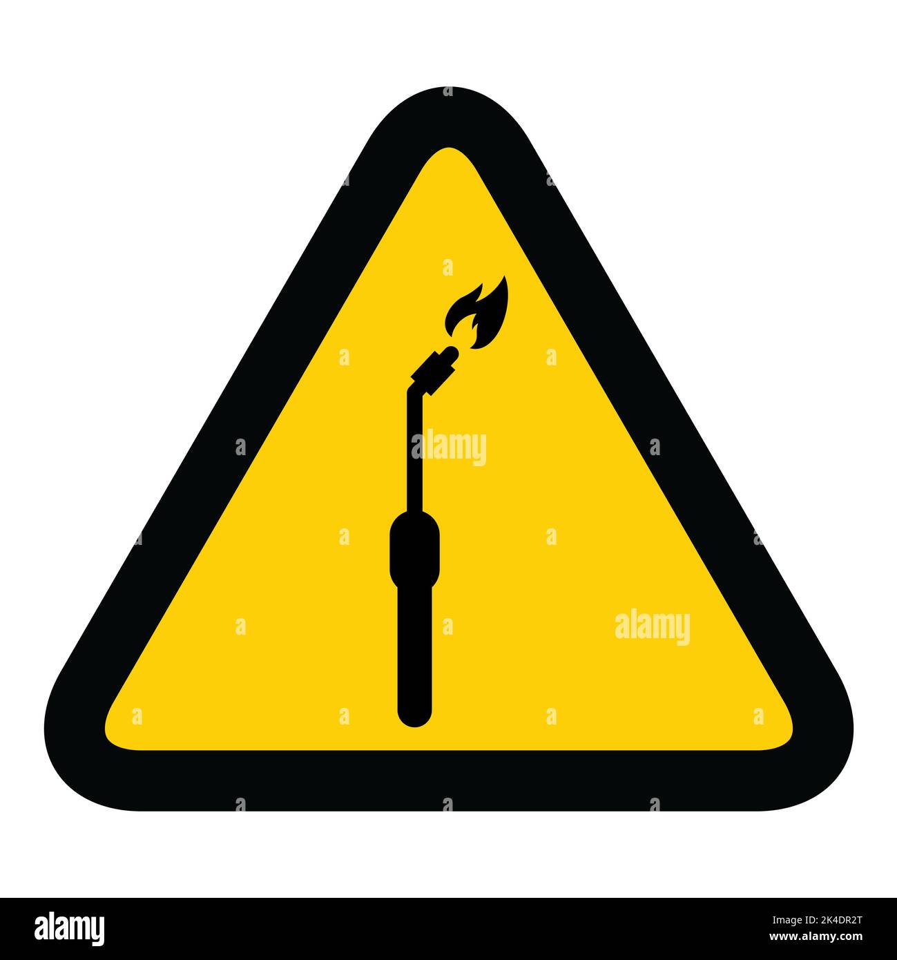 Welding danger technology icon, metal tool equipment symbol, safe weld ...