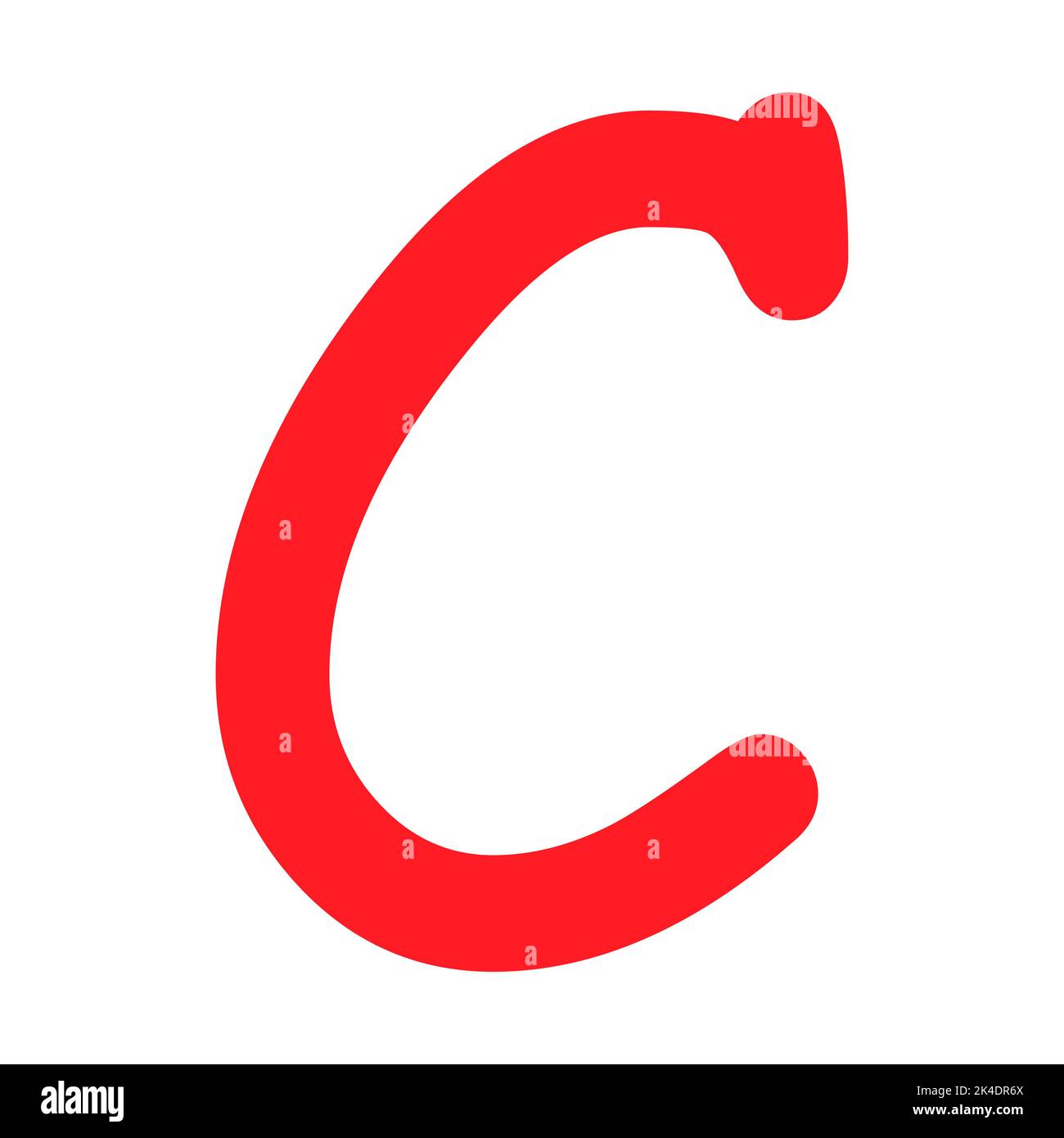 Grade result C . Hand drawn icon in red color. Test exam mark report ... Grade result C . Hand drawn icon in red color. Test exam mark report ...