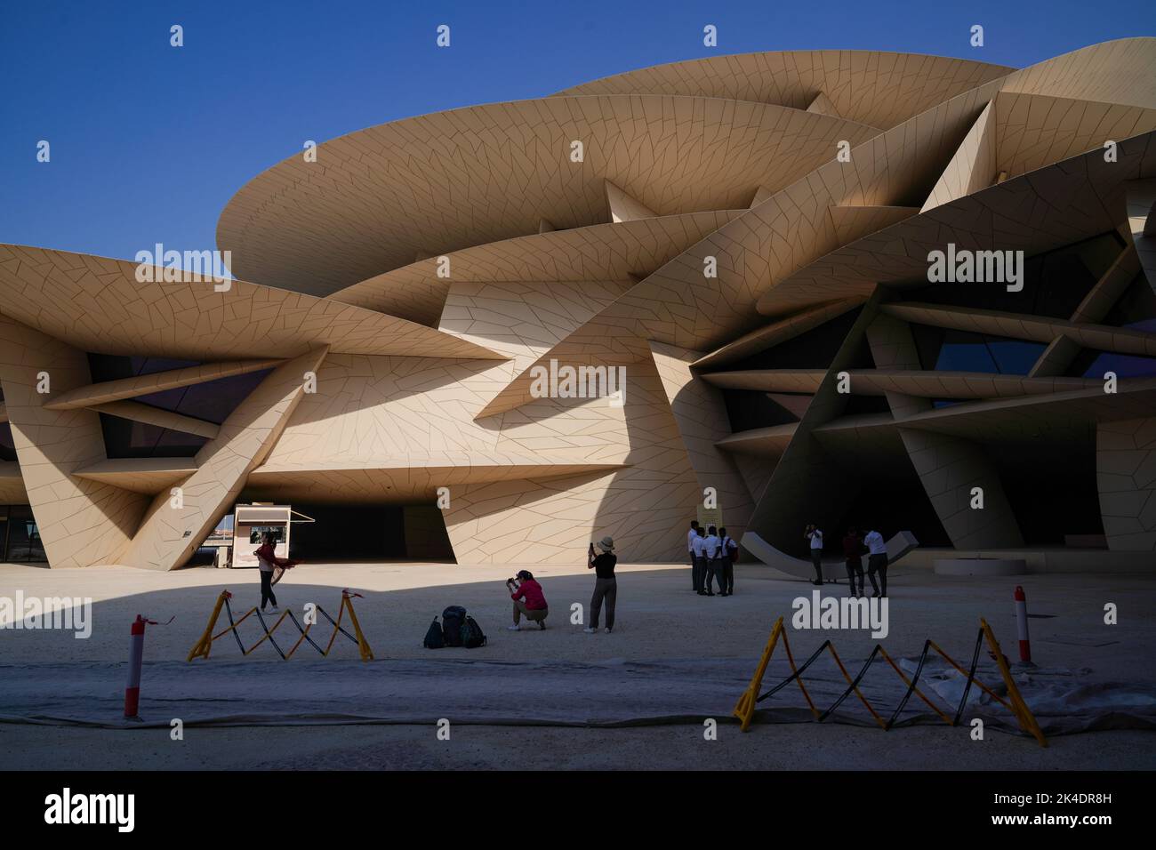 Doha, Qatar, October 1, 2022. National Museum of Qatar opened to the ...