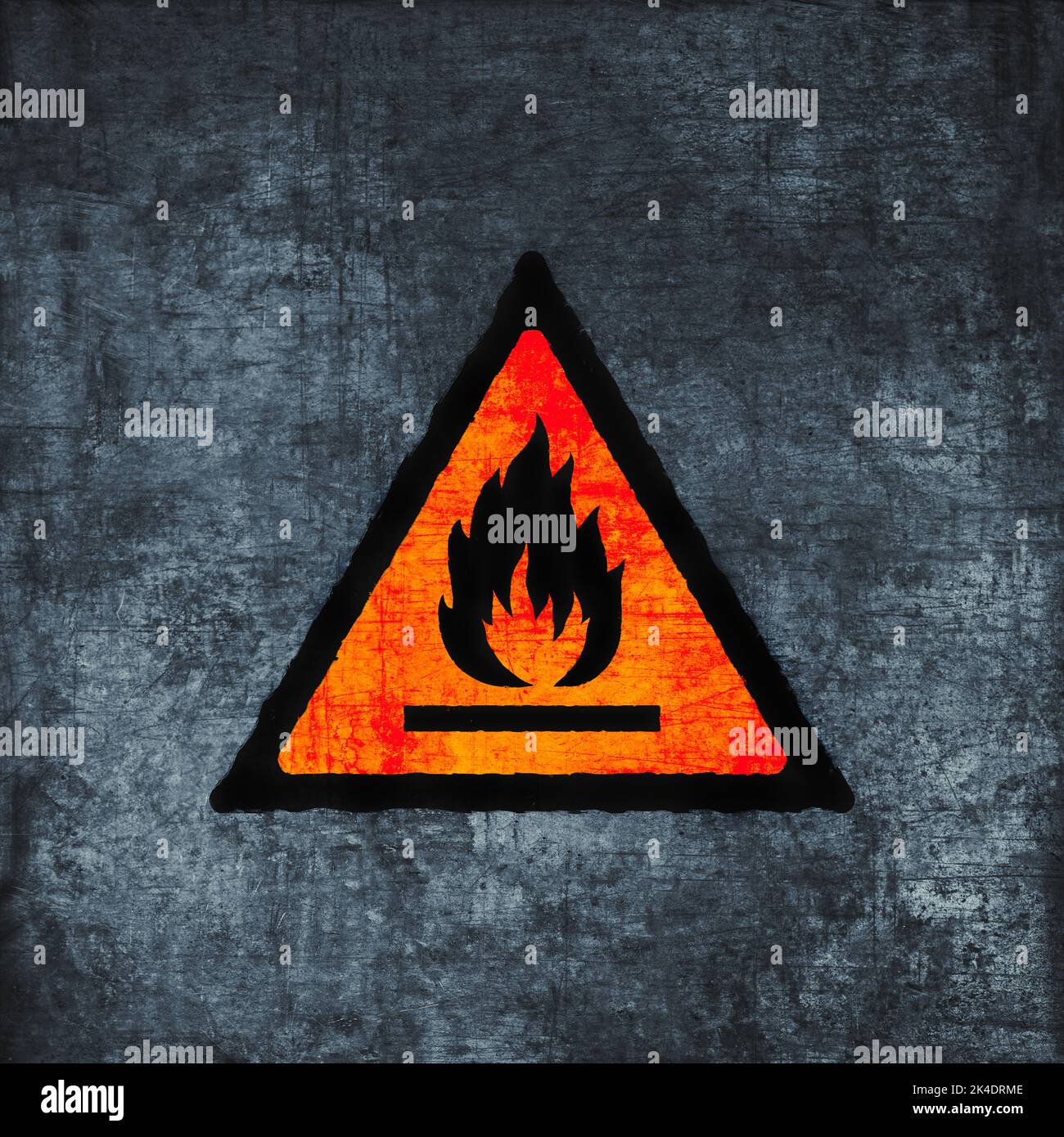 Flammable warning sign hi-res stock photography and images - Alamy