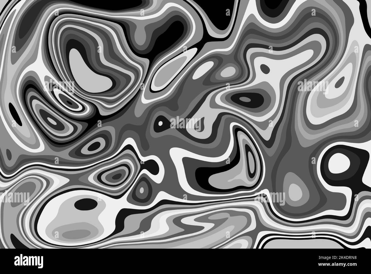 Abstract gray color blot texture design. Modern art of optical ...