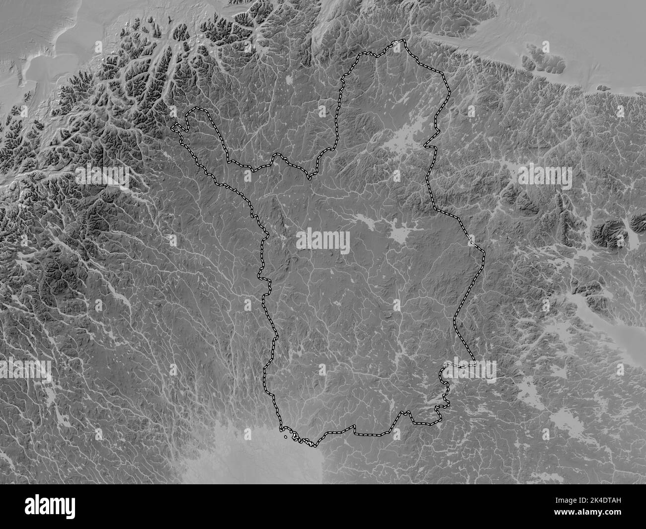 Lapland finland europe map Black and White Stock Photos & Images - Alamy