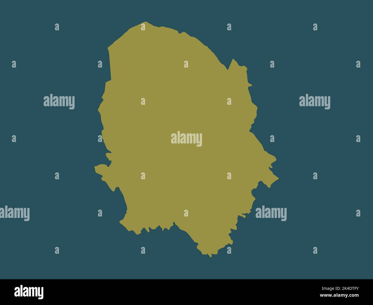 North Savonia, region of Finland. Solid color shape Stock Photo - Alamy