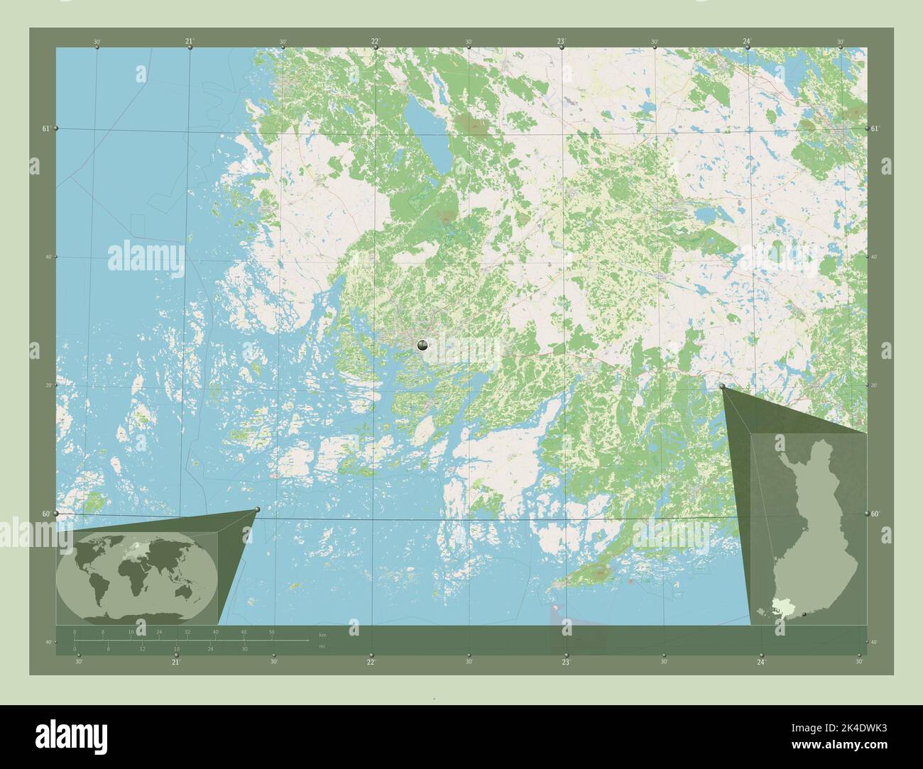 Turku maps hi-res stock photography and images - Alamy