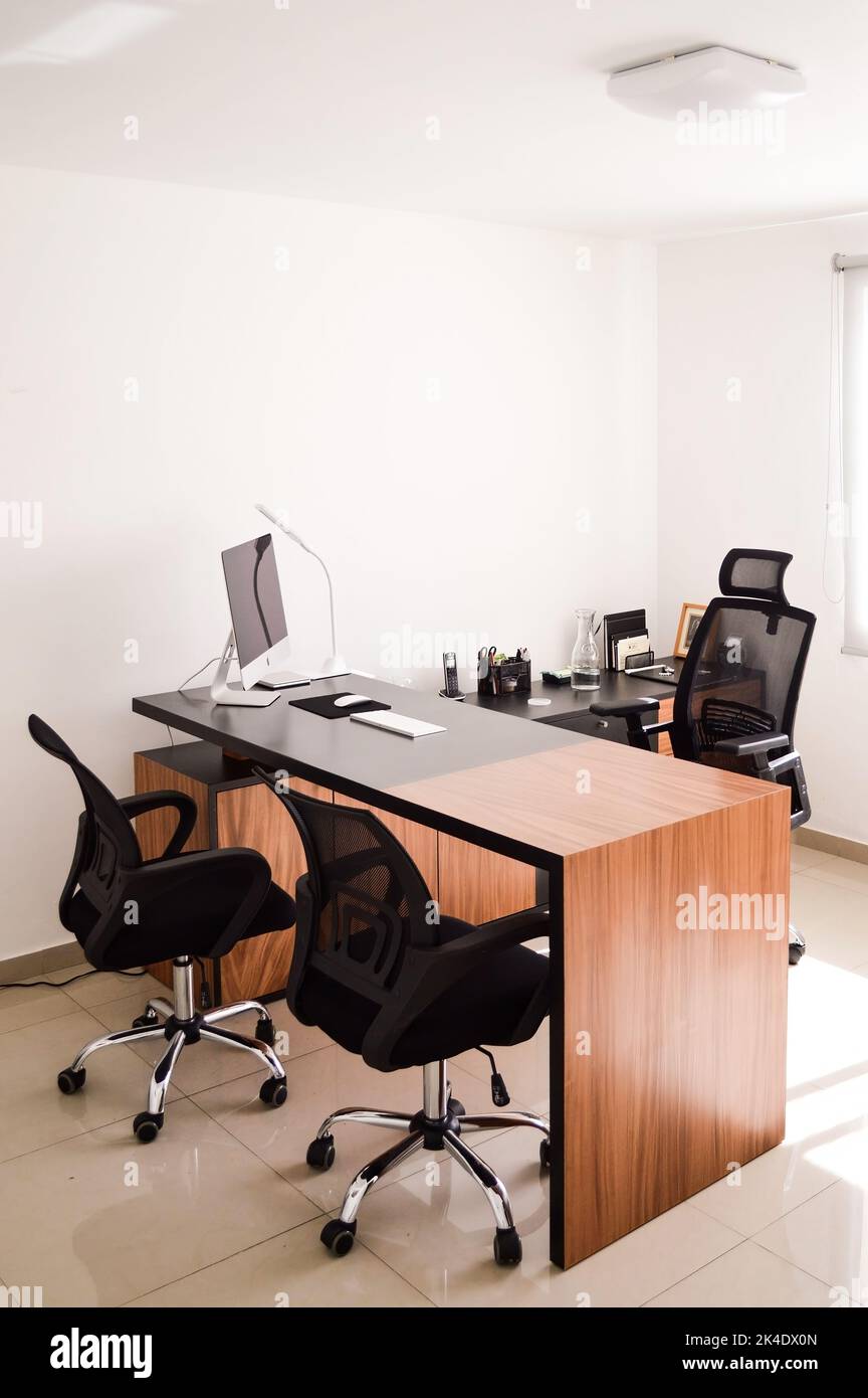modern designer desk for office, business and creative spaces, Wooden ...