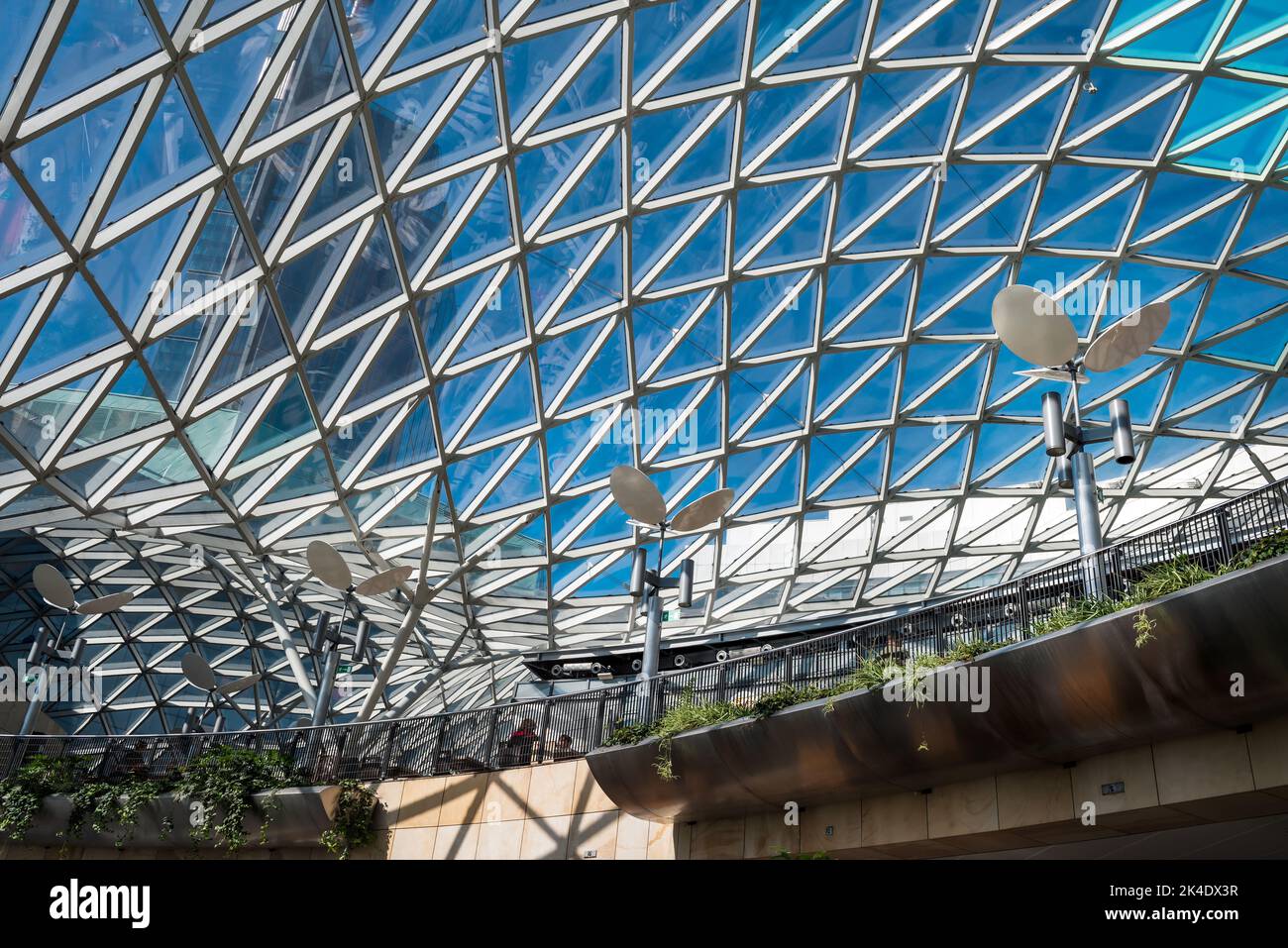 Steel curved roof industry hi-res stock photography and images - Alamy