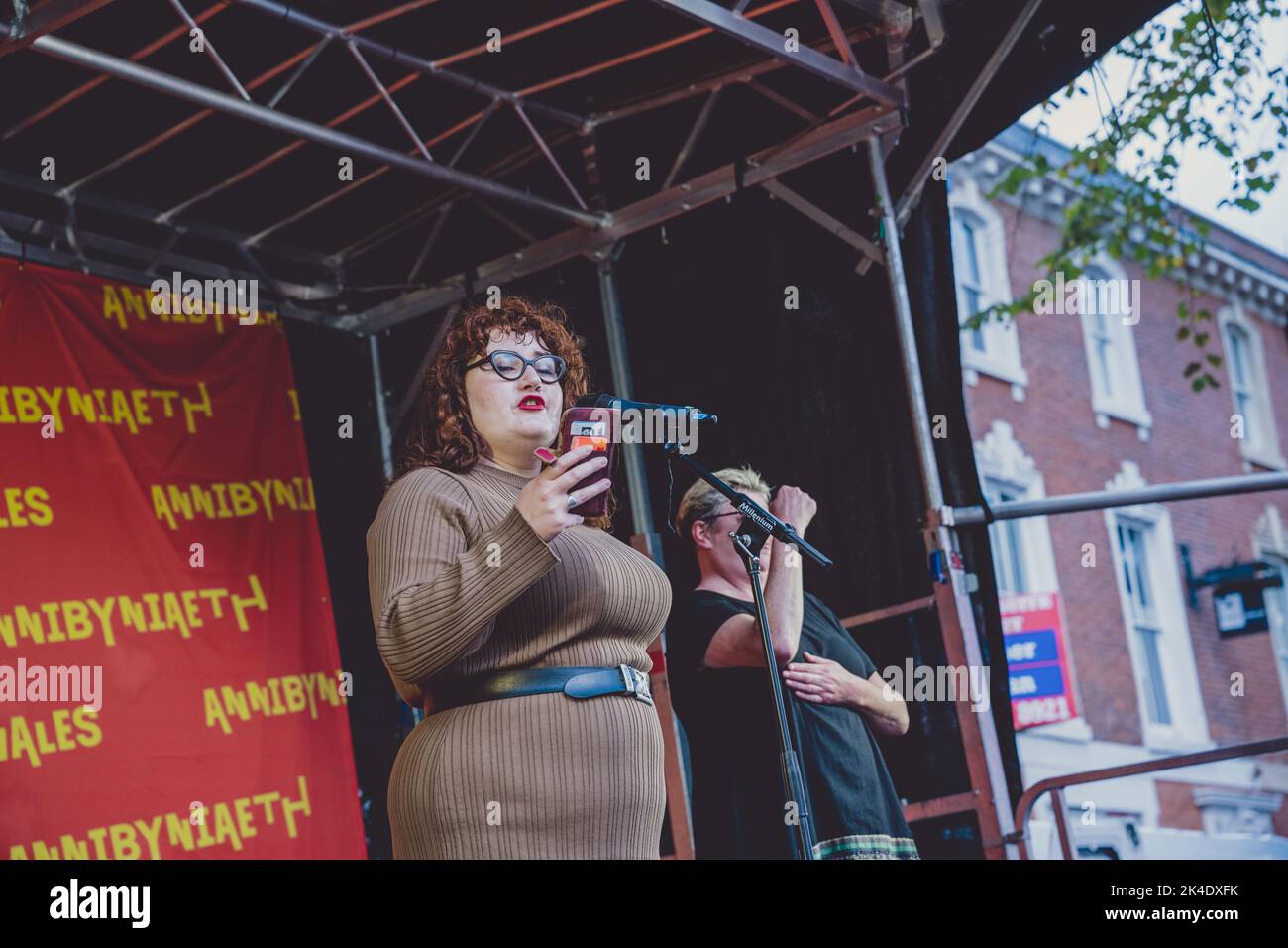 Thousands of people took part in a march and rally in Cardiff calling ...