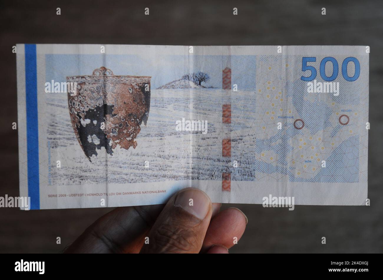 Kastrup/Copenhagen -Denmark -02 October 2022- danis kroner paper ...