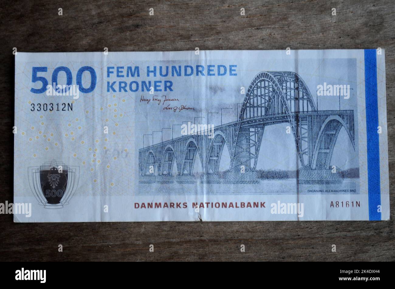 Kastrup/Copenhagen -Denmark -02 October 2022- danis kroner paper ...