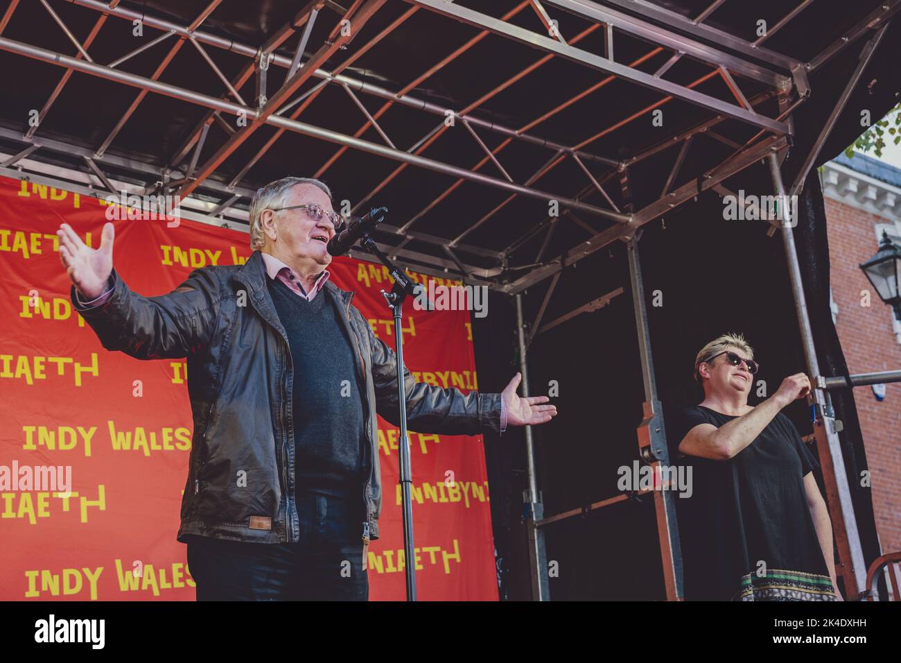 Thousands of people took part in a march and rally in Cardiff calling ...