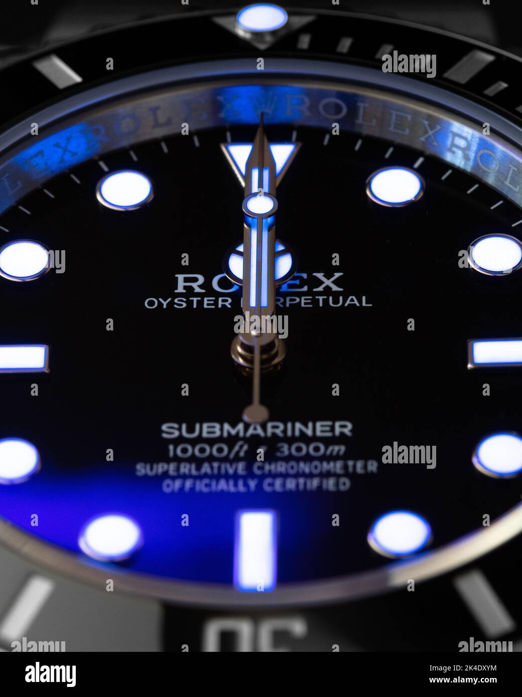 Rolex submariner hi-res stock photography and images - Alamy
