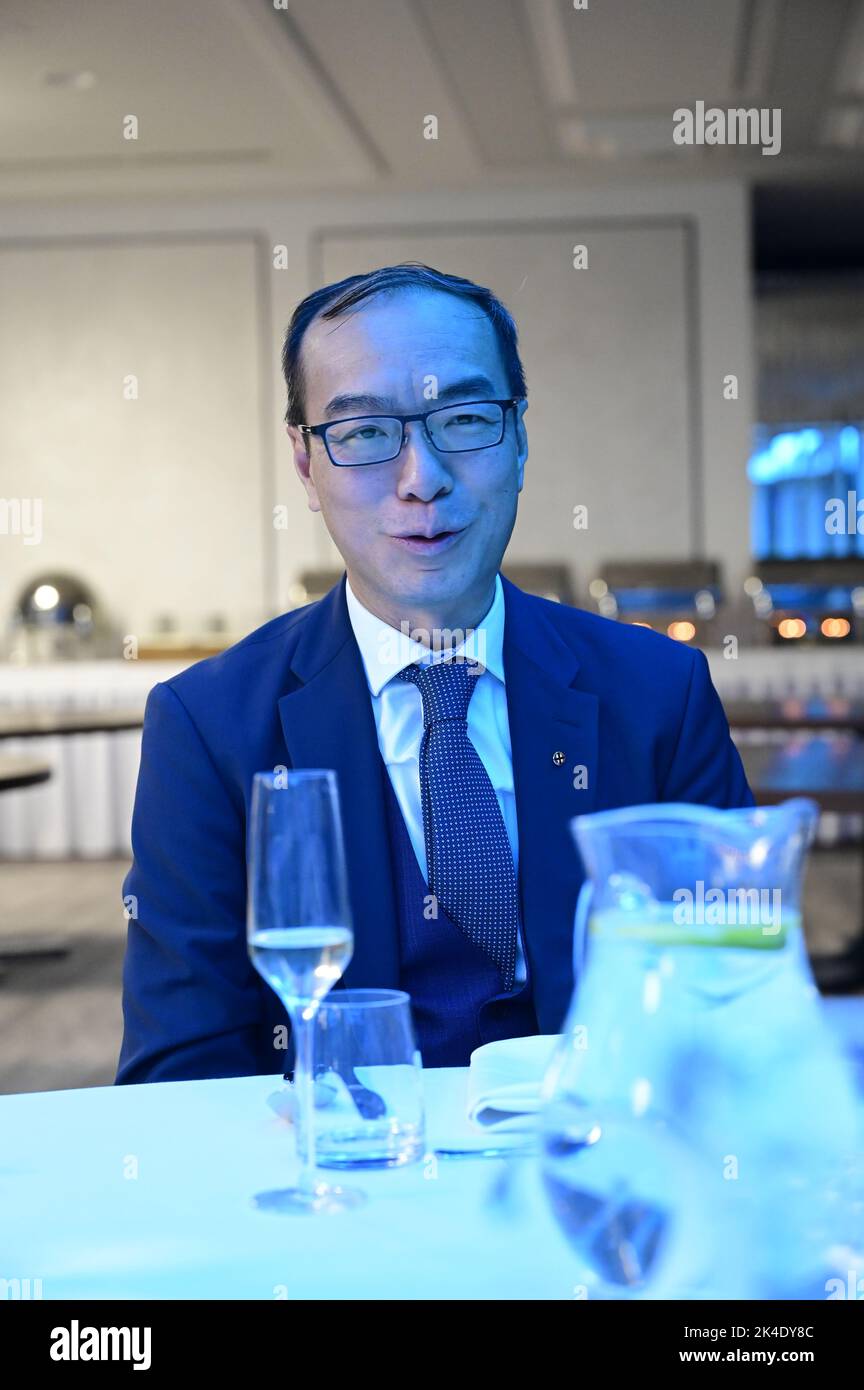 Dr. Ian-Tsing Joseph Dieu, Generaldirektor der Taipeh-Vertretung in ...