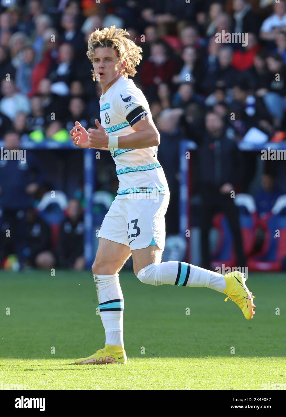 London ENGLAND - October 01: Chelsea's Conor Gallagher during English ...