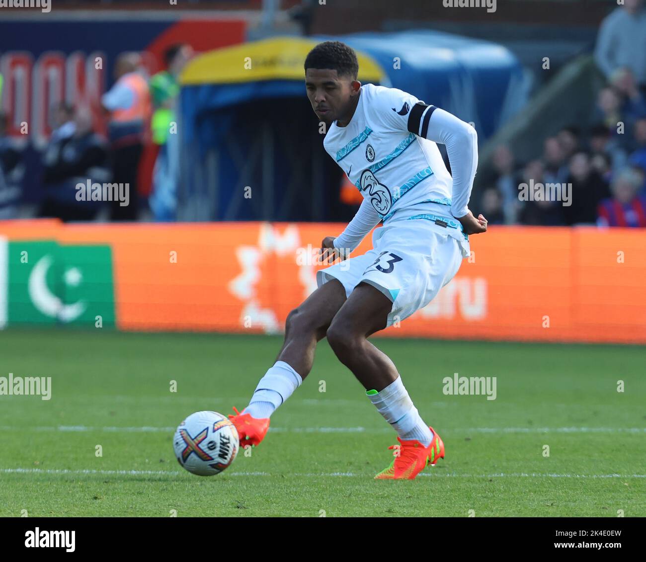London ENGLAND - October 01: Chelsea's Wesley Fofana during English ...