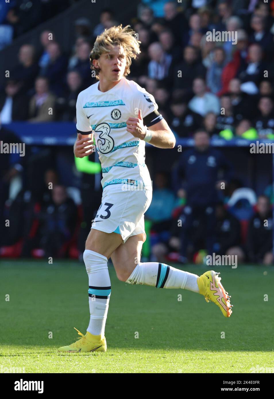London ENGLAND - October 01: Chelsea's Conor Gallagher during English ...