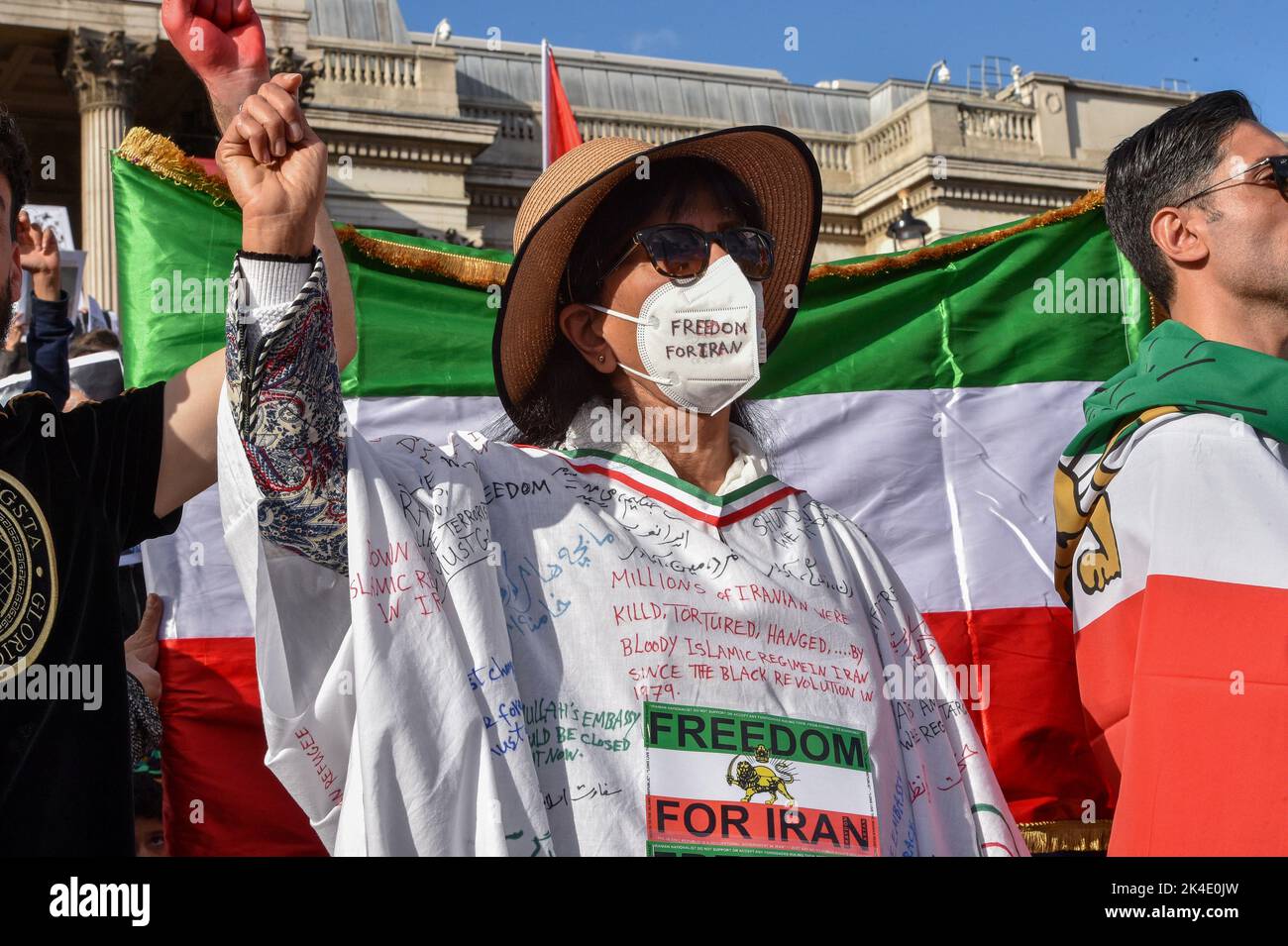A Protester Shouts Slogans And Makes Gestures During The Demonstration