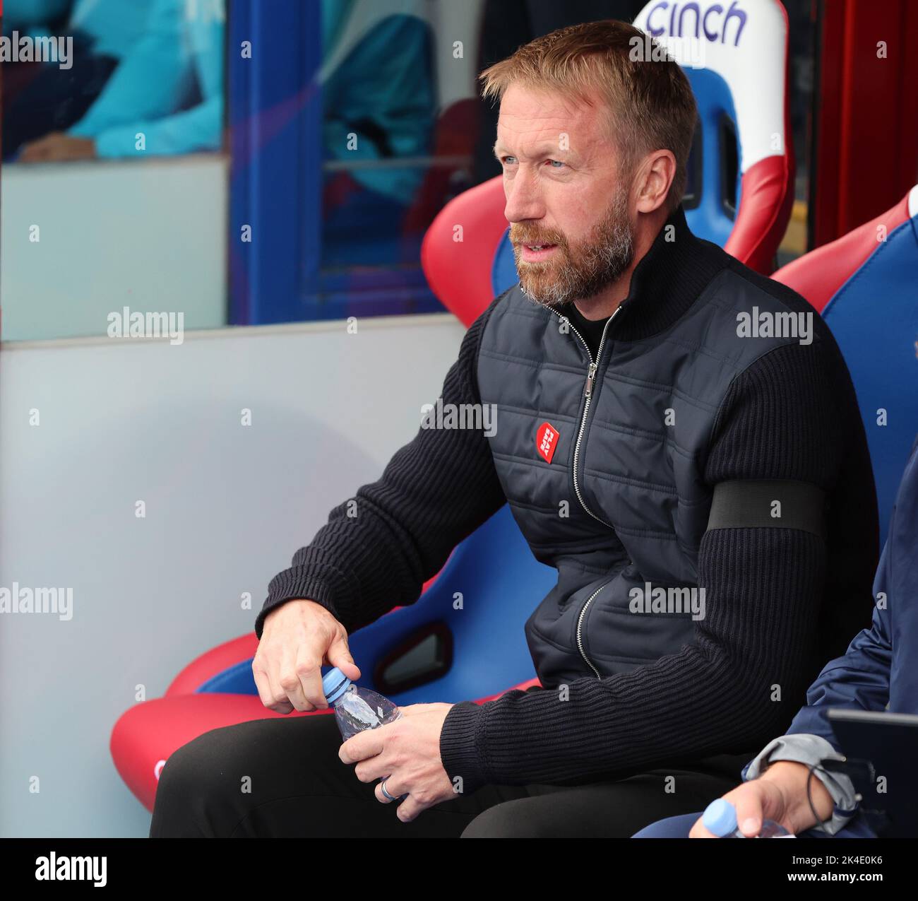 London ENGLAND - October 01: Chelsea manager Graham Potter during ...