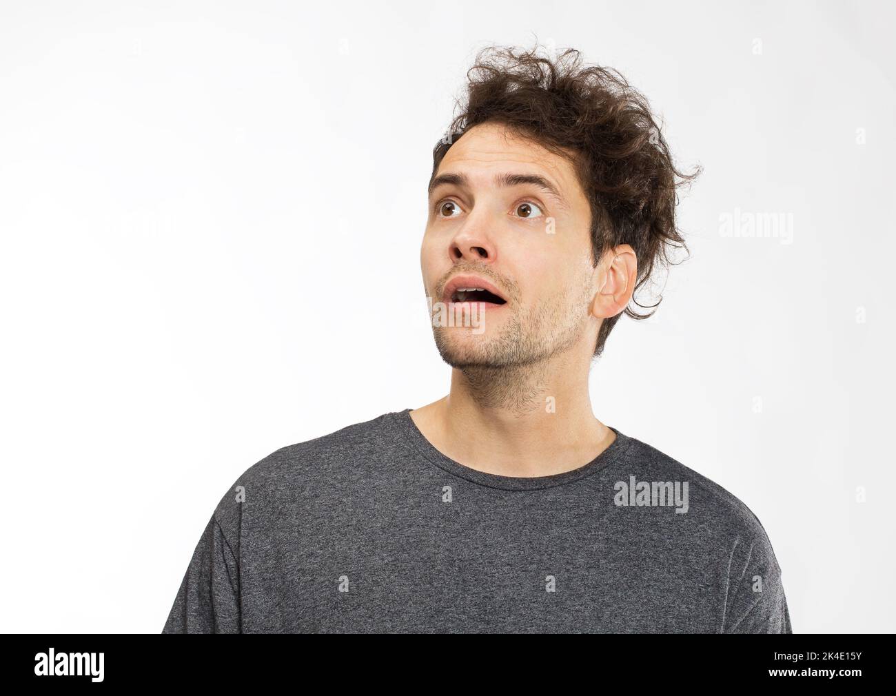 Surprise shock big eyes hi-res stock photography and images - Alamy