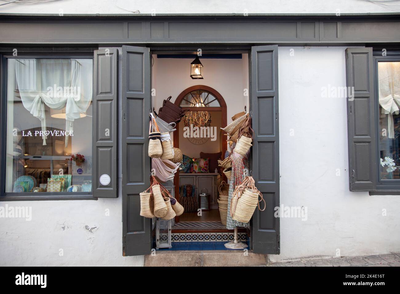 La Provence, Boutique Store in Sitges, Spain Stock Photo - Alamy