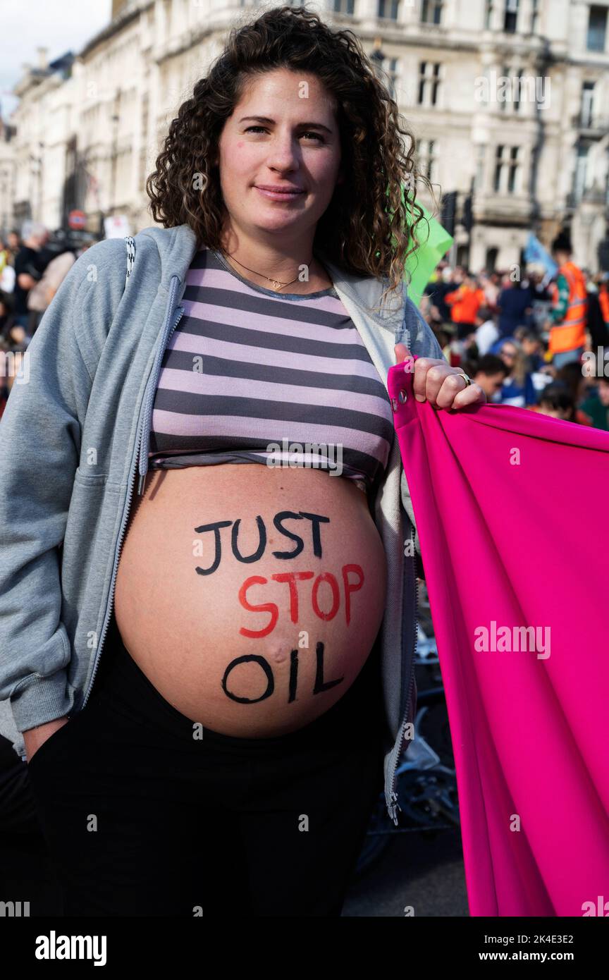 London. People protest against the oil industry and the cost of living ...