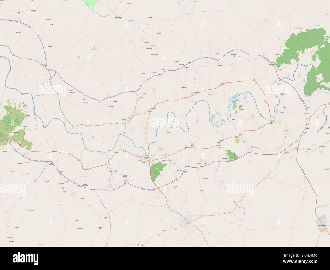Map of the gambia river hi-res stock photography and images - Alamy
