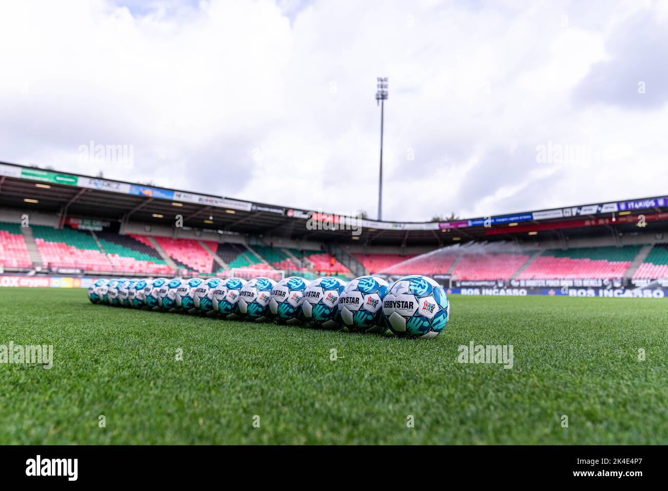 Nijmegen - Goffert Stadion before the match between NEC Nijmegen v ...