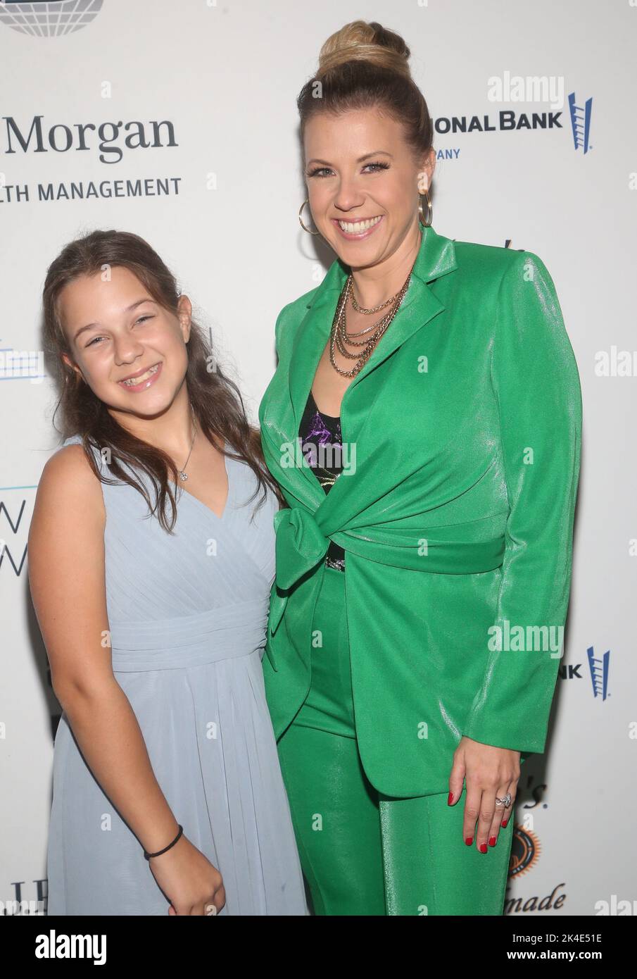 Los Angeles, California, USA. 1st Oct, 2022. Jodie Sweetin, Beatrix Carlin Sweetin-Coyle. Wags ...