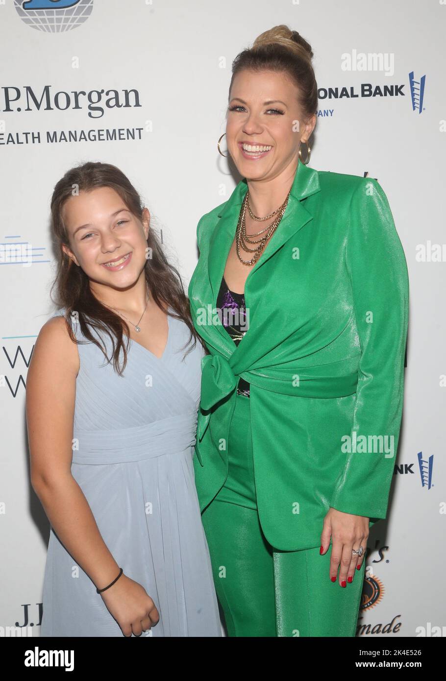 Los Angeles, California, USA. 1st Oct, 2022. Jodie Sweetin, Beatrix Carlin Sweetin-Coyle. Wags ...