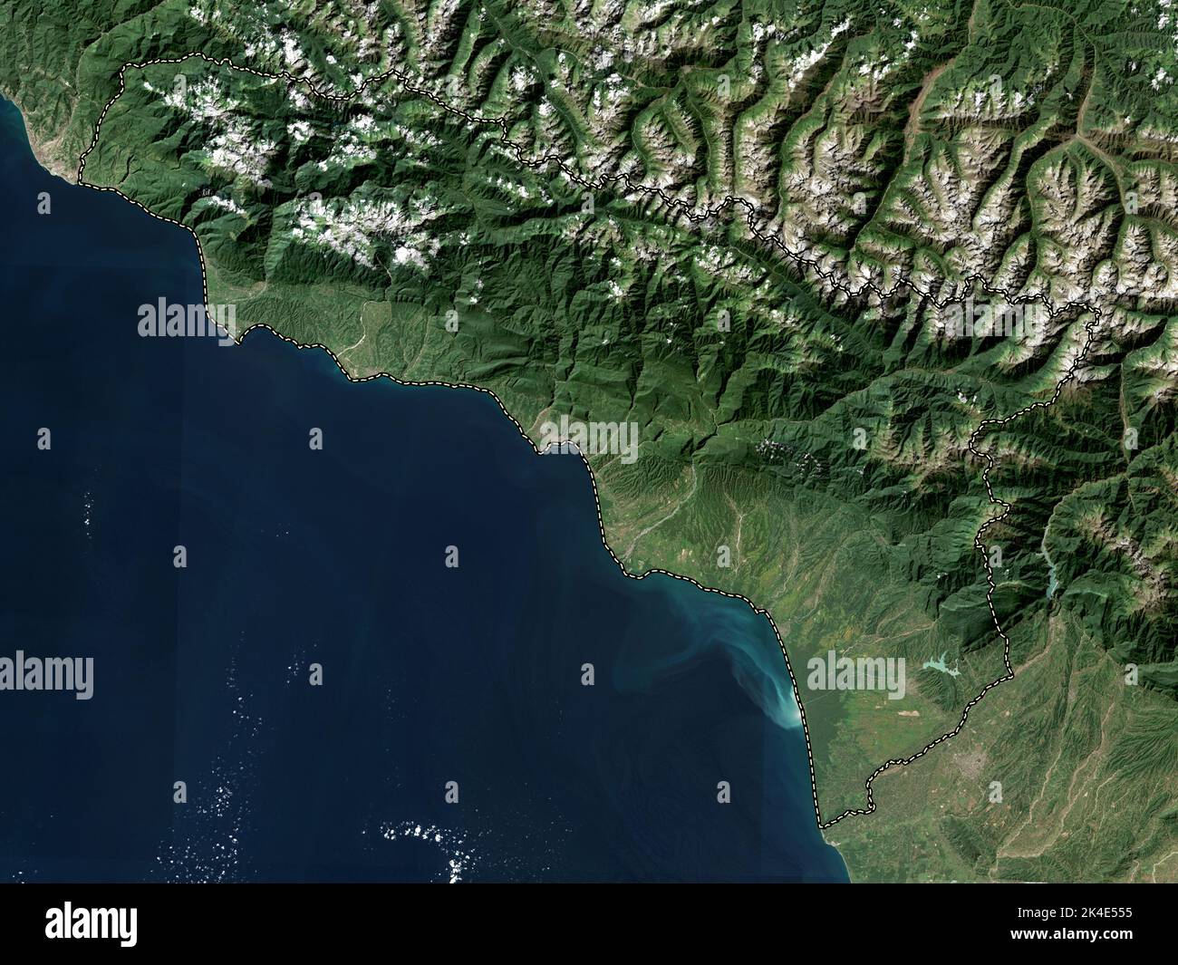 Abkhazia Map Of Georgia