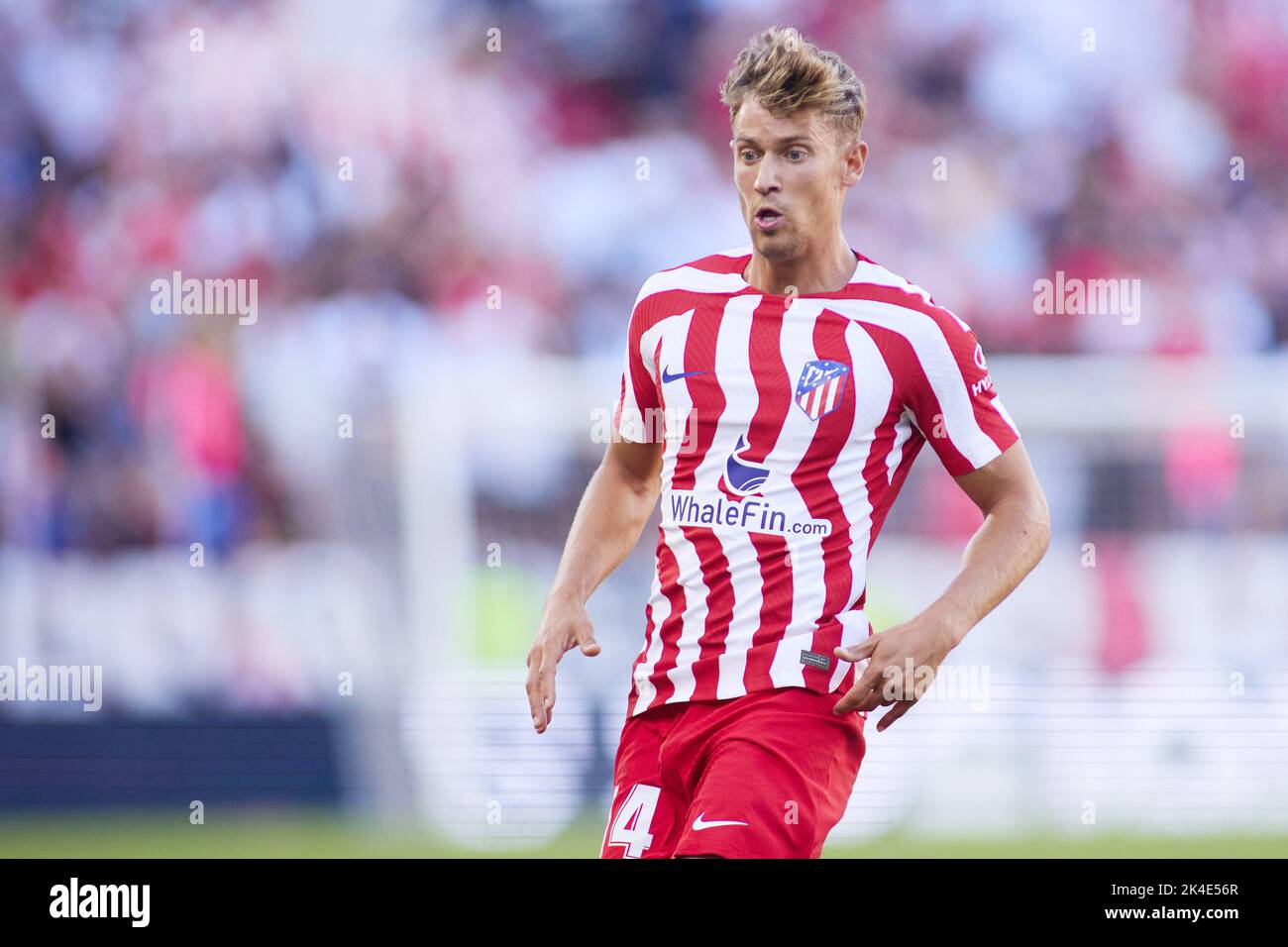 Marcos Llorente of Atletico de Madrid during the Spanish championship ...