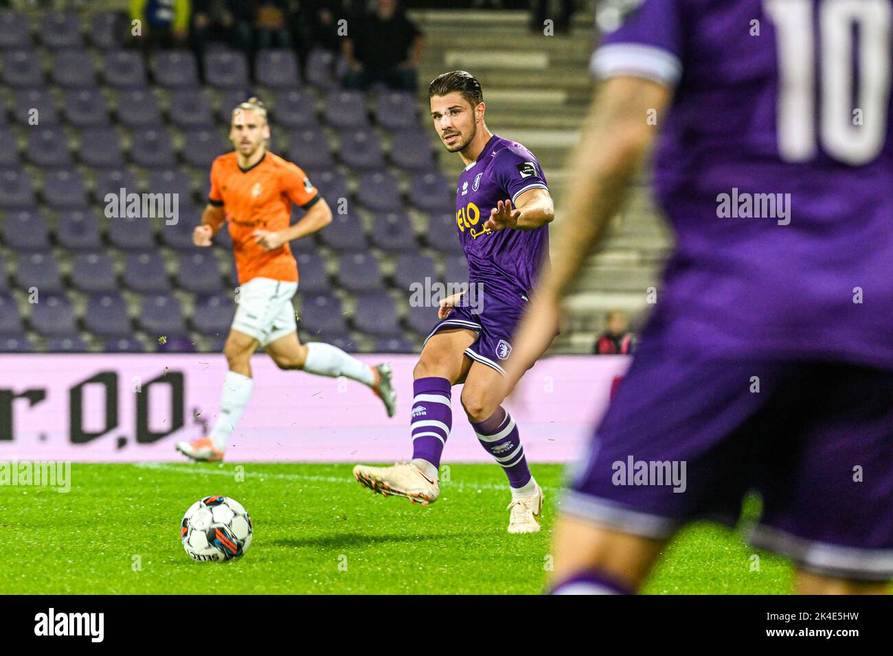 Antwerp, Belgium. 01st Oct, 2022. Luca Meisl (6) of Beerschot pictured ...
