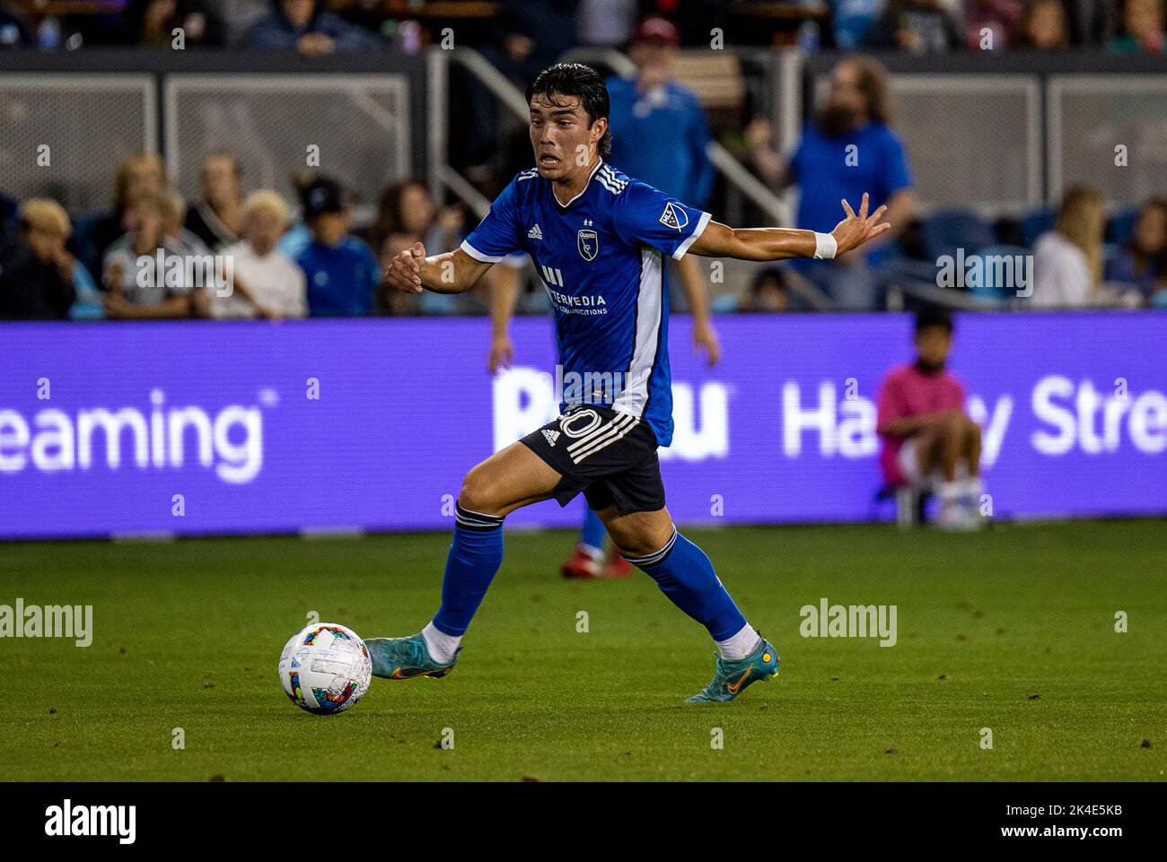 San jose midfielder niko tsakiris hi-res stock photography and images ...