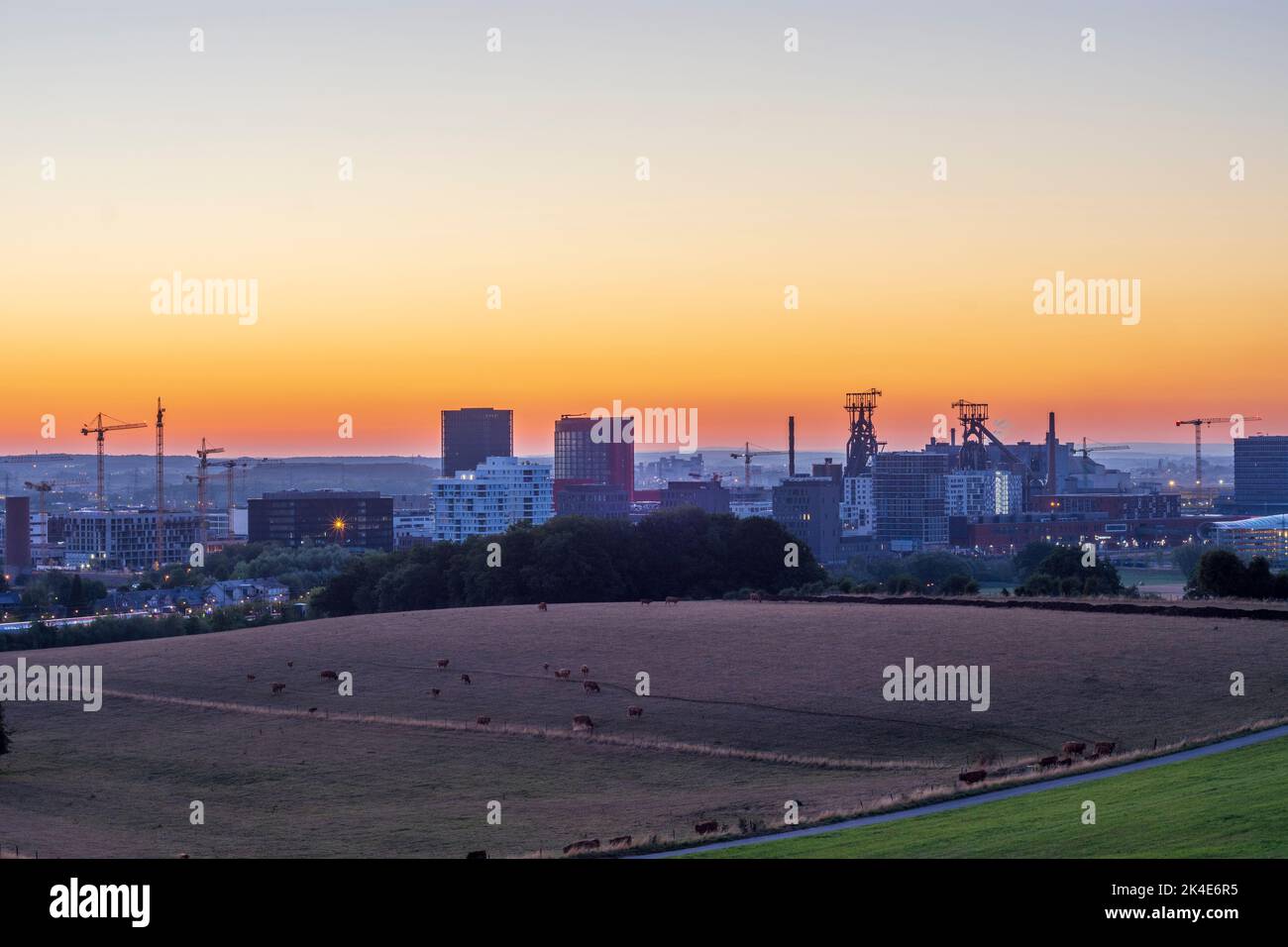 Esch-sur-Alzette (Esch-Uelzecht, Esch an der Alzette, Esch an der Alzig ...