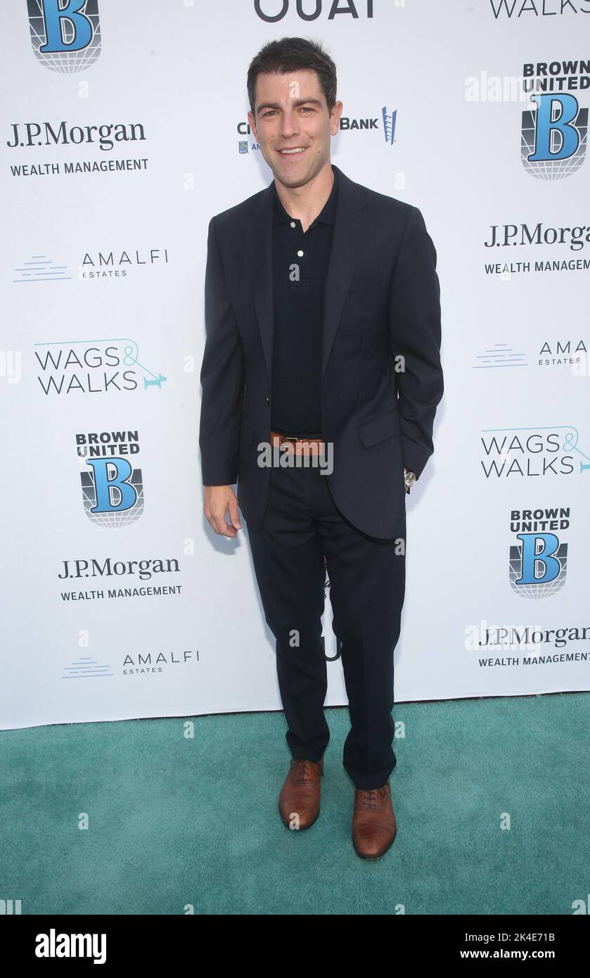 1 October 2022 - Los Angeles, California - Max Greenfield. Wags And ...