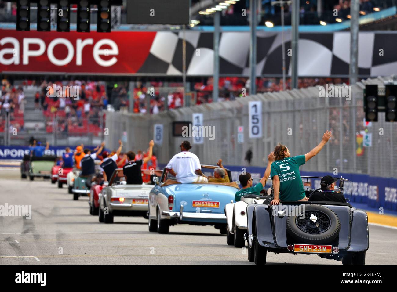 Singapore, Singapore. 02nd Oct, 2022. Sebastian Vettel (GER) Aston ...