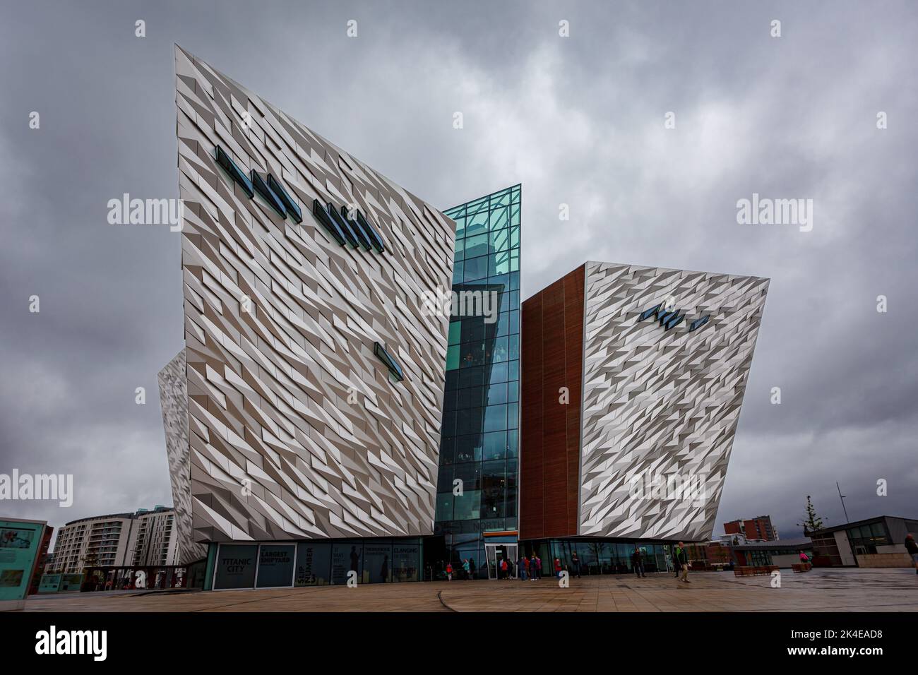 The Titanic Museum in Belfast Ireland Stock Photo - Alamy