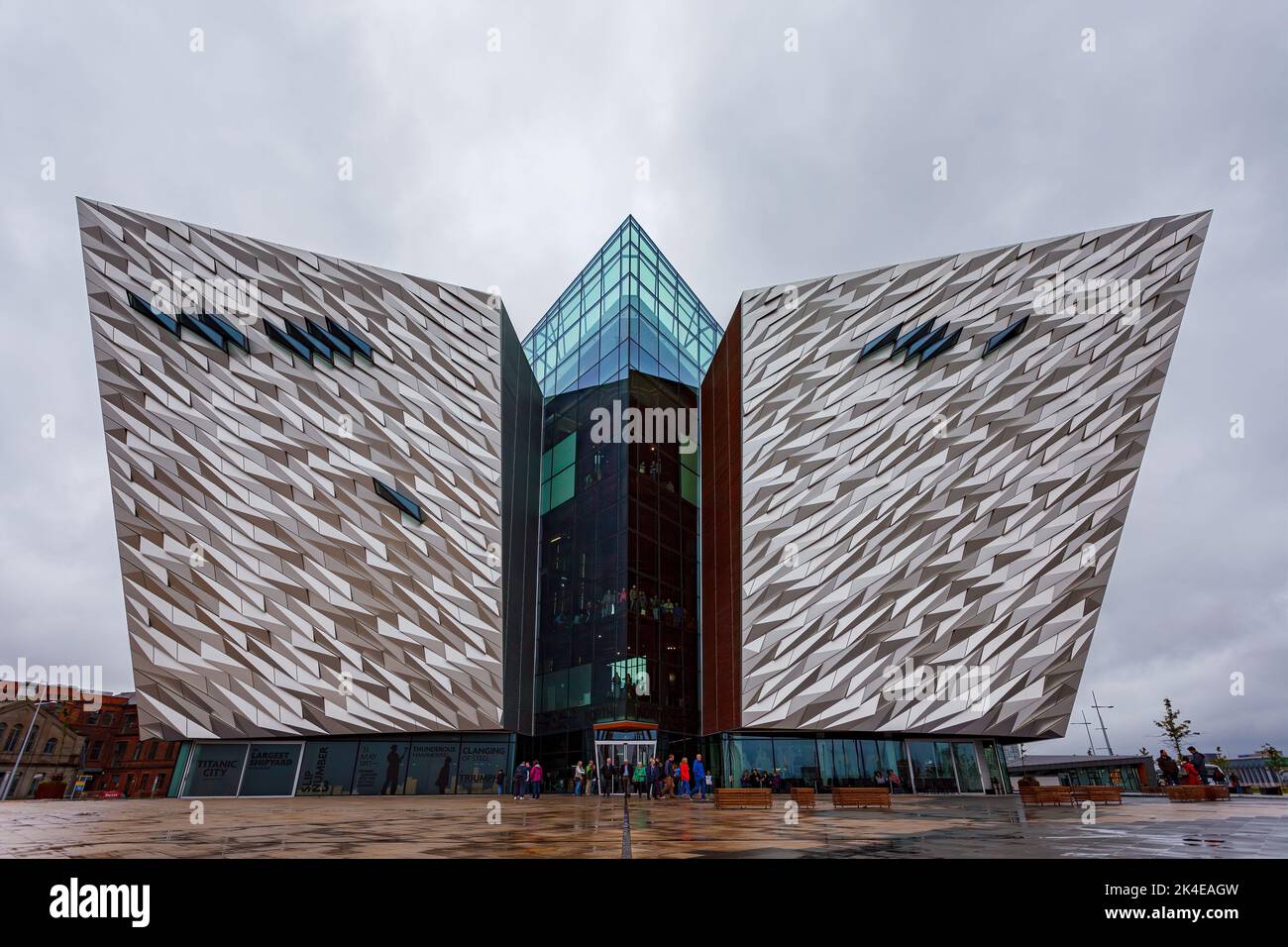 The Titanic Museum in Belfast Ireland Stock Photo - Alamy