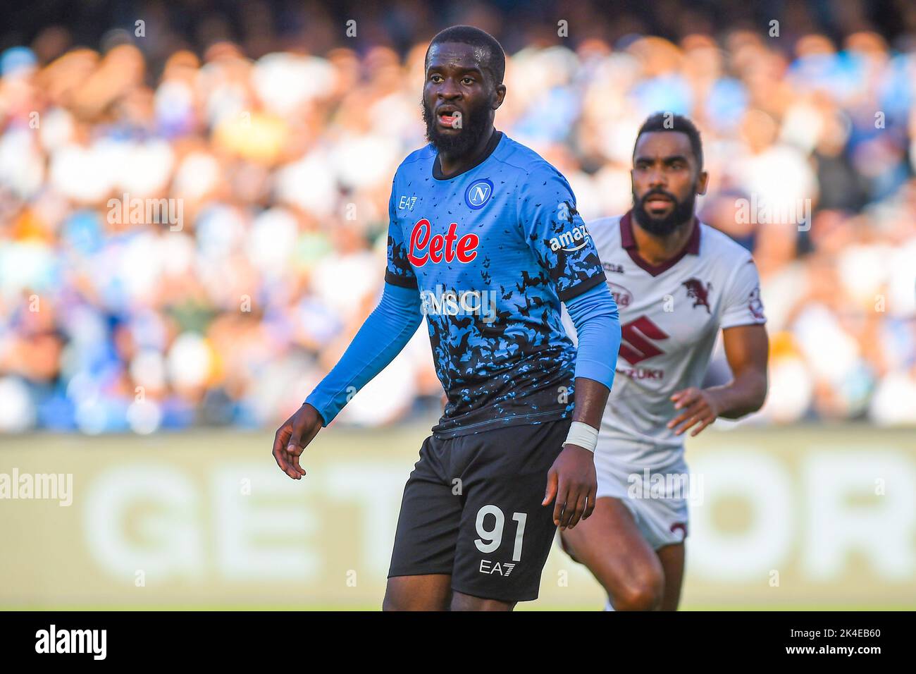 Naples, Italy. 1 Oct, 2022. Tanguy Ndombele of SSC Napoli during the ...